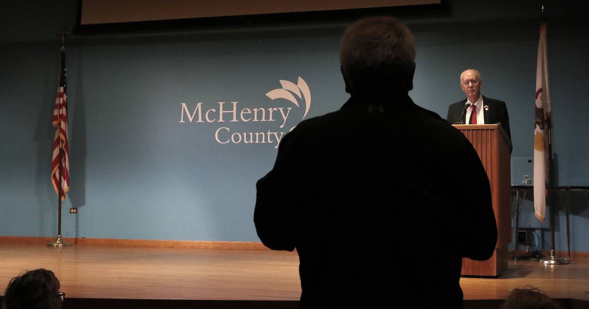 Audio: Congressman Bill Foster town hall in Crystal Lake: Impeachment ...