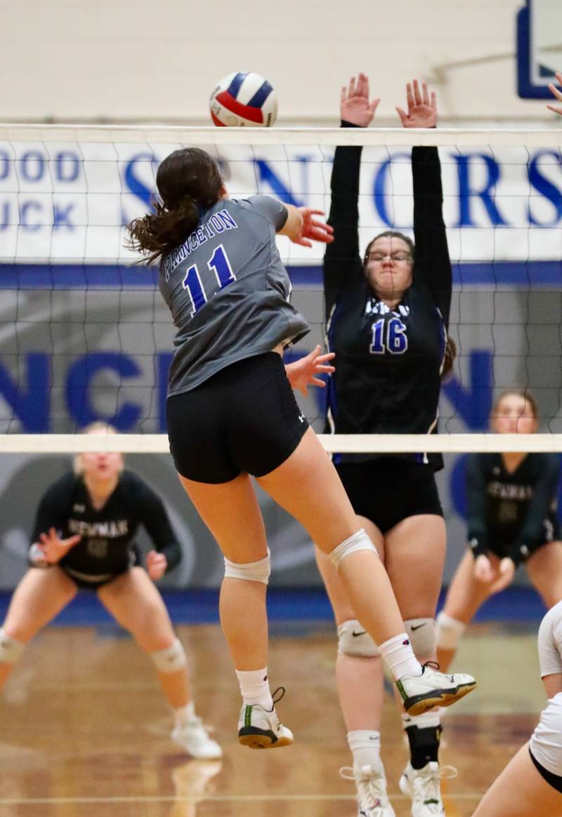 Photos: Newman at Princeton volleyball – Shaw Local