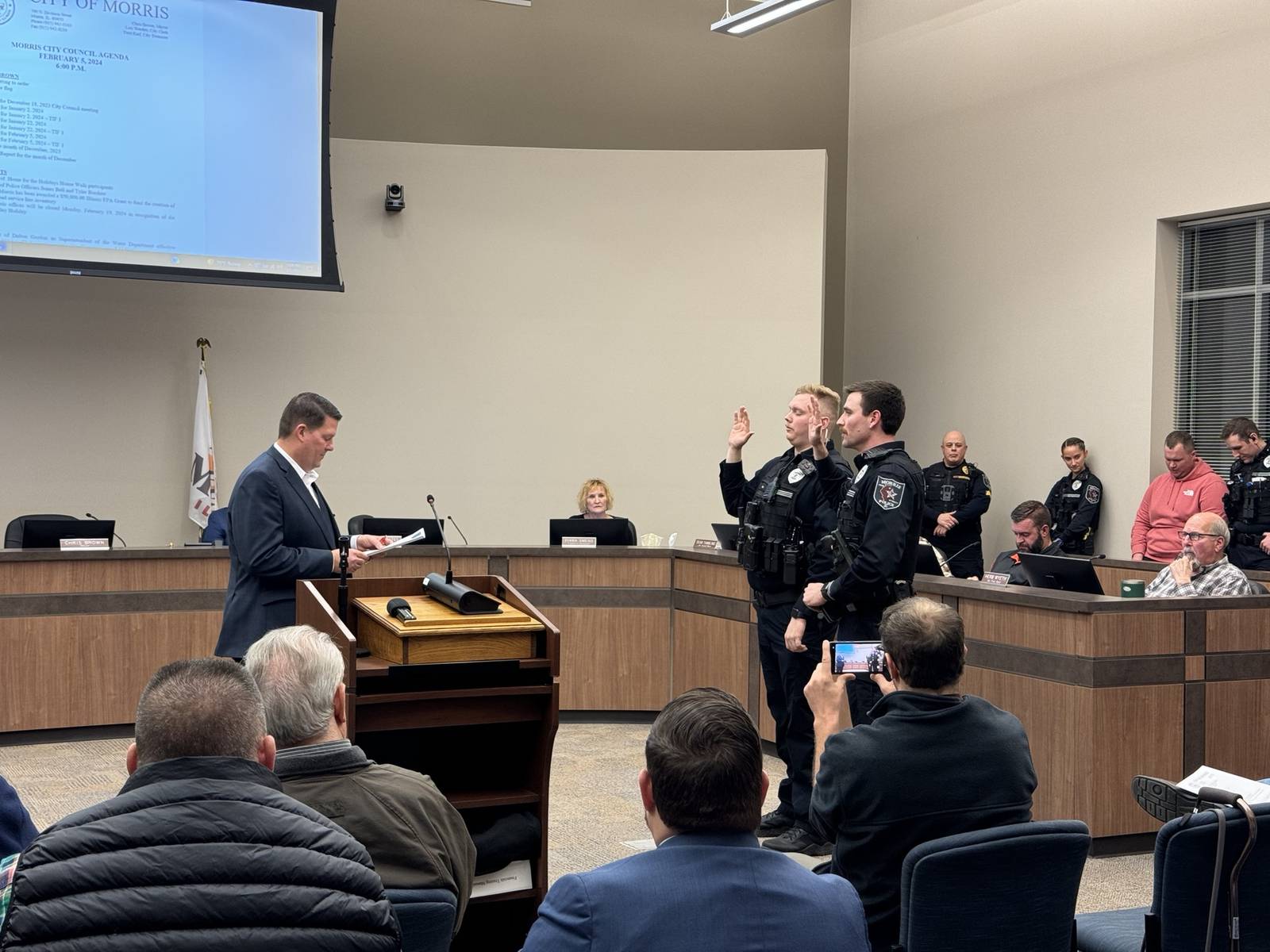Morris hires two new police officers – Shaw Local