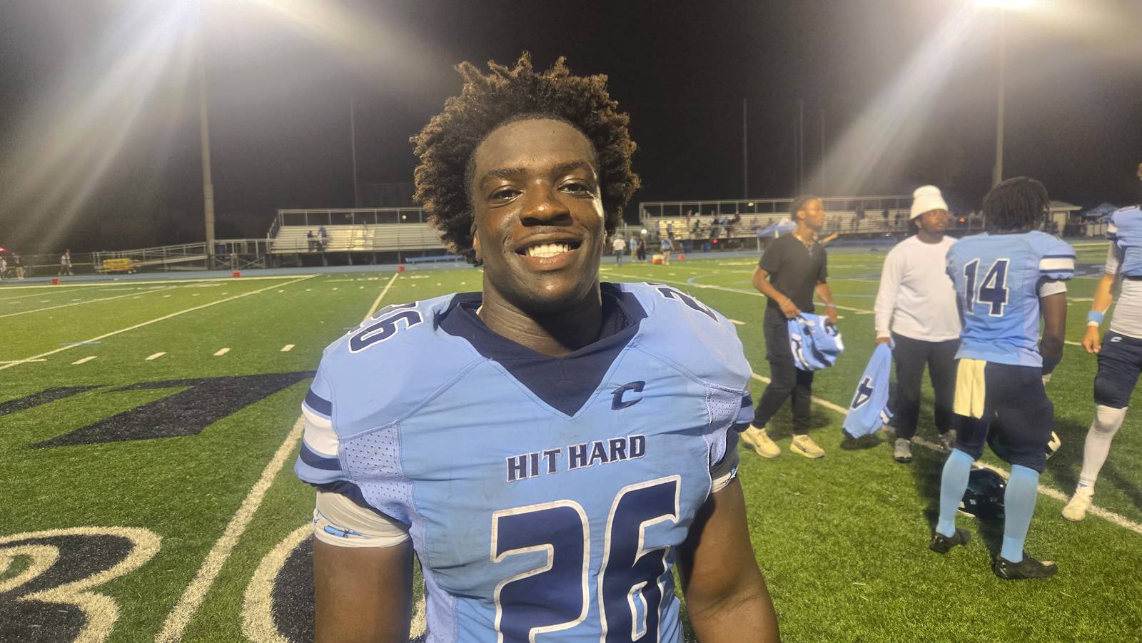 Downers Grove South’s Daniel Mensah takes center stage after fireworks ...