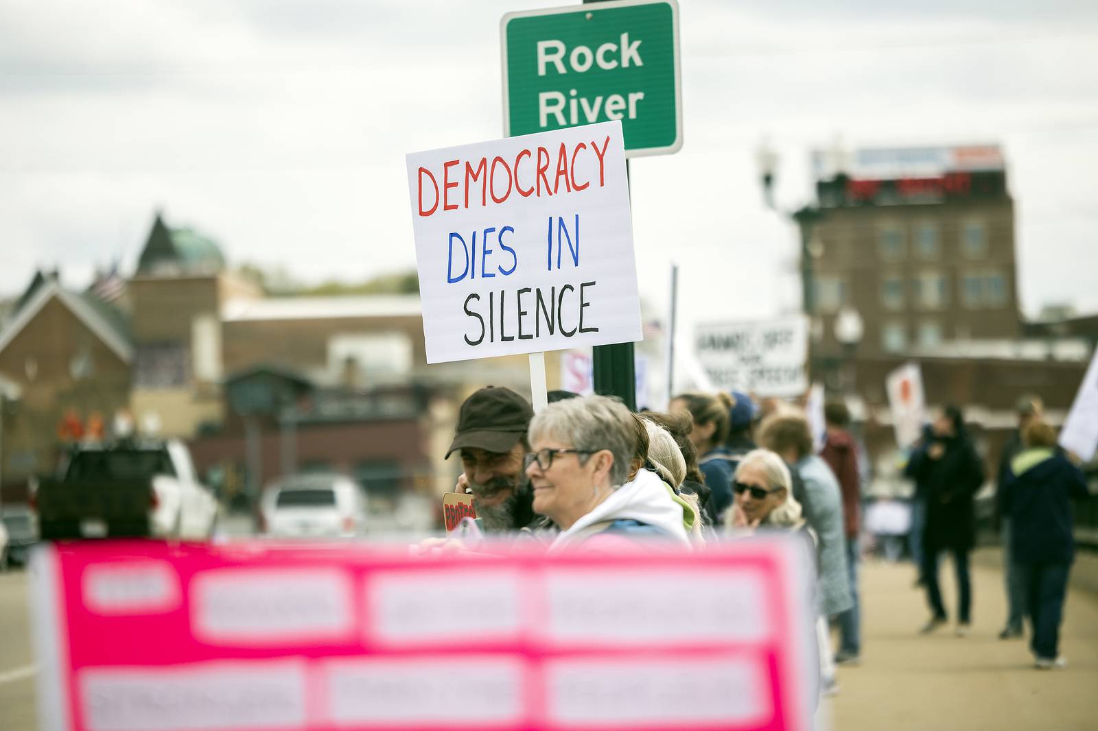 Photos: Hands Off rally in Dixon – Shaw Local
