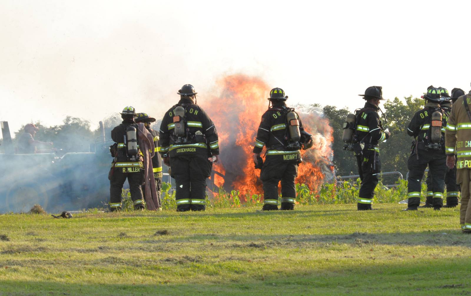 Photos: Machine shed destroyed by fire in rural Polo – Shaw Local