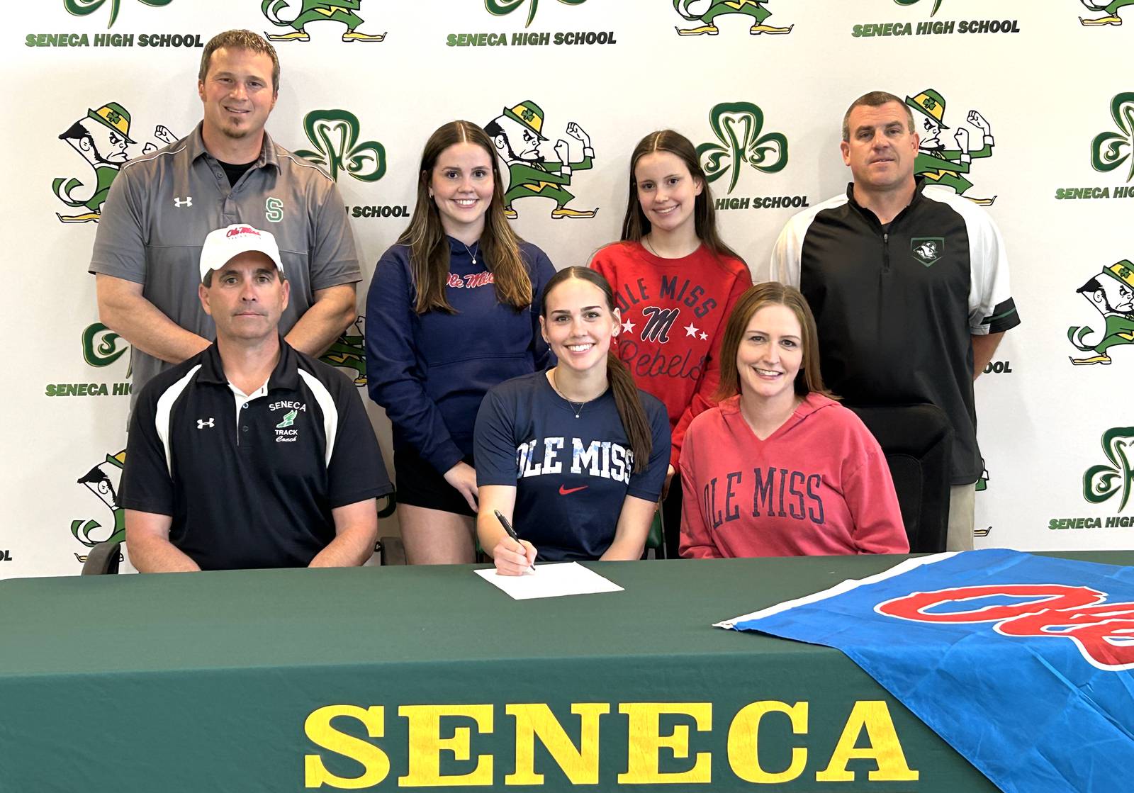 College signing: Seneca’s Teagan Johnson will compete for Ole Miss ...