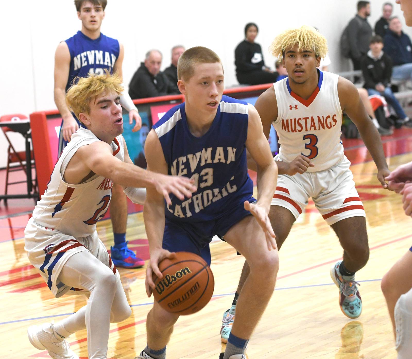 Boys basketball: Simpson, Britt combine for 40 as Newman beats Morrison ...