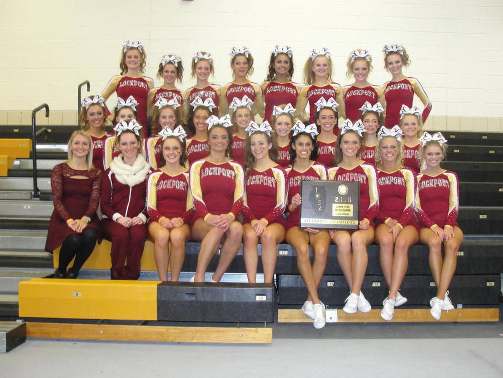 Lockport, Reed-Custer cheerleaders capture sectional championships ...