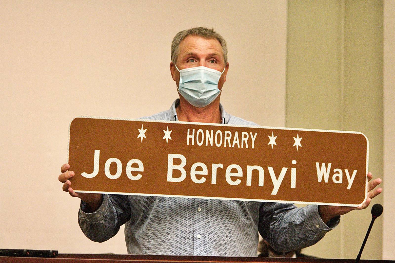 ‘Joe Berenyi Way’: Oswego names intersection in honor of local ...