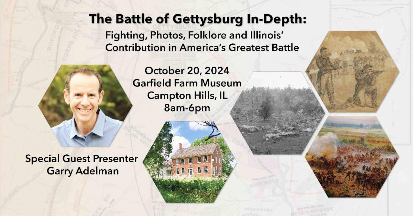 Garfield Farm Museum to host all-day Gettysburg seminar featuring Civil ...