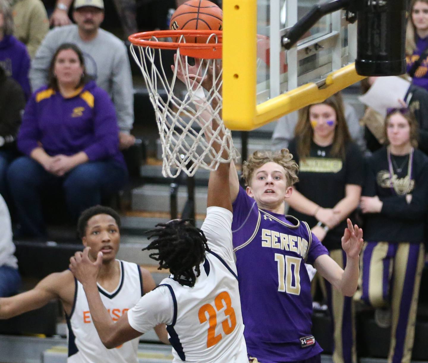Boys basketball: Serena’s free throws make quick work of ice-cold ...