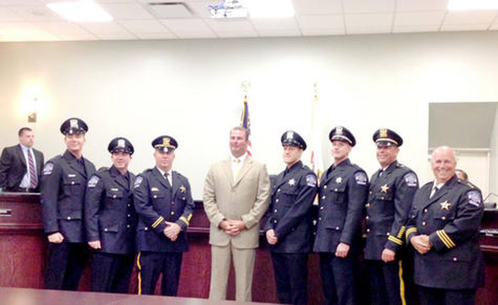 New Lemont police officers sworn in with fanfare – Shaw Local