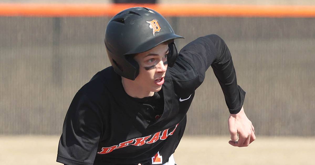 Baseball: Nate Nunez leads DeKalb offense in run-rule win against Dixon ...