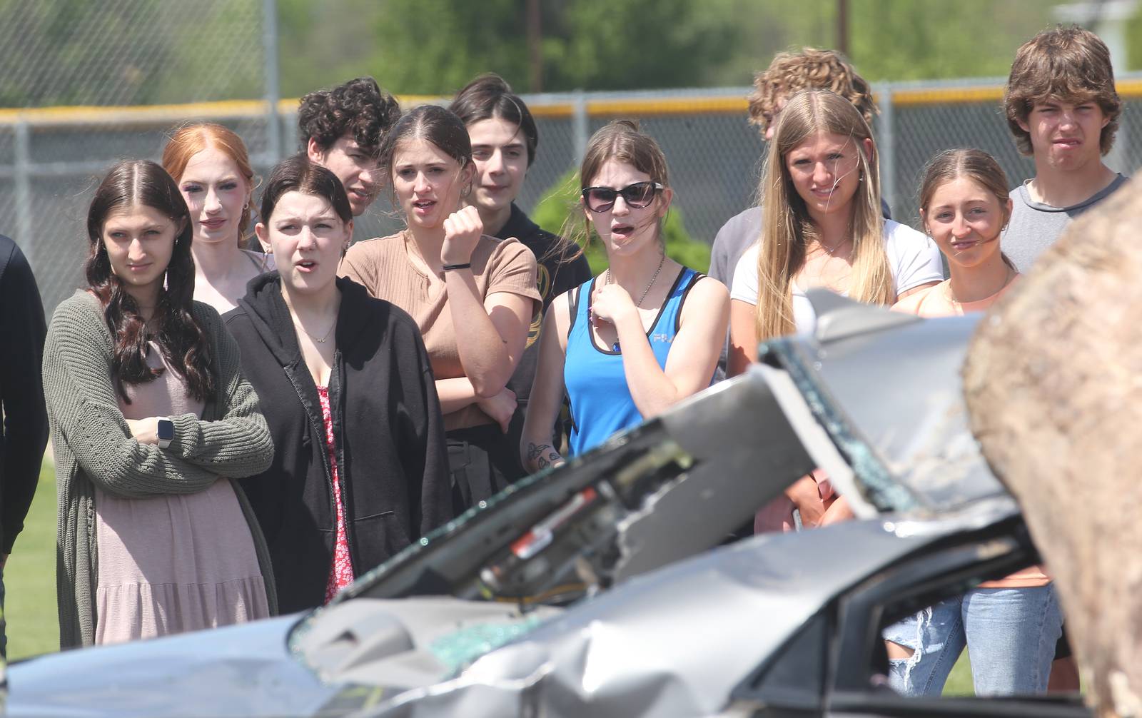 Photos: Putnam County High School students learn safety after mock prom ...