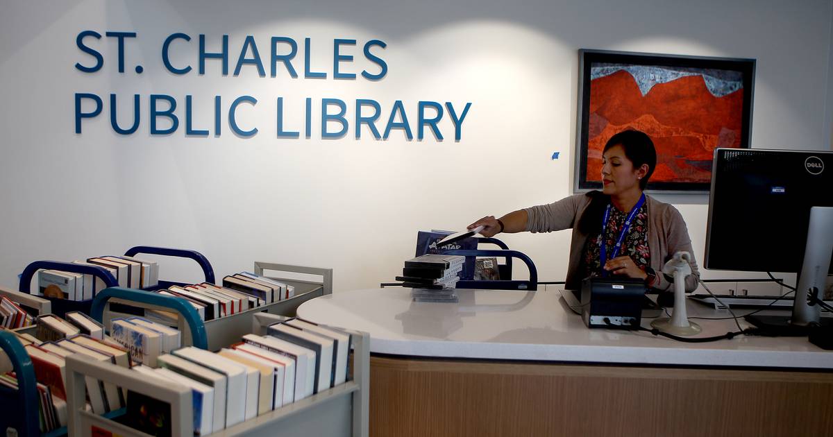 Newly expanded, renovated St. Charles Public Library getting ready to ...