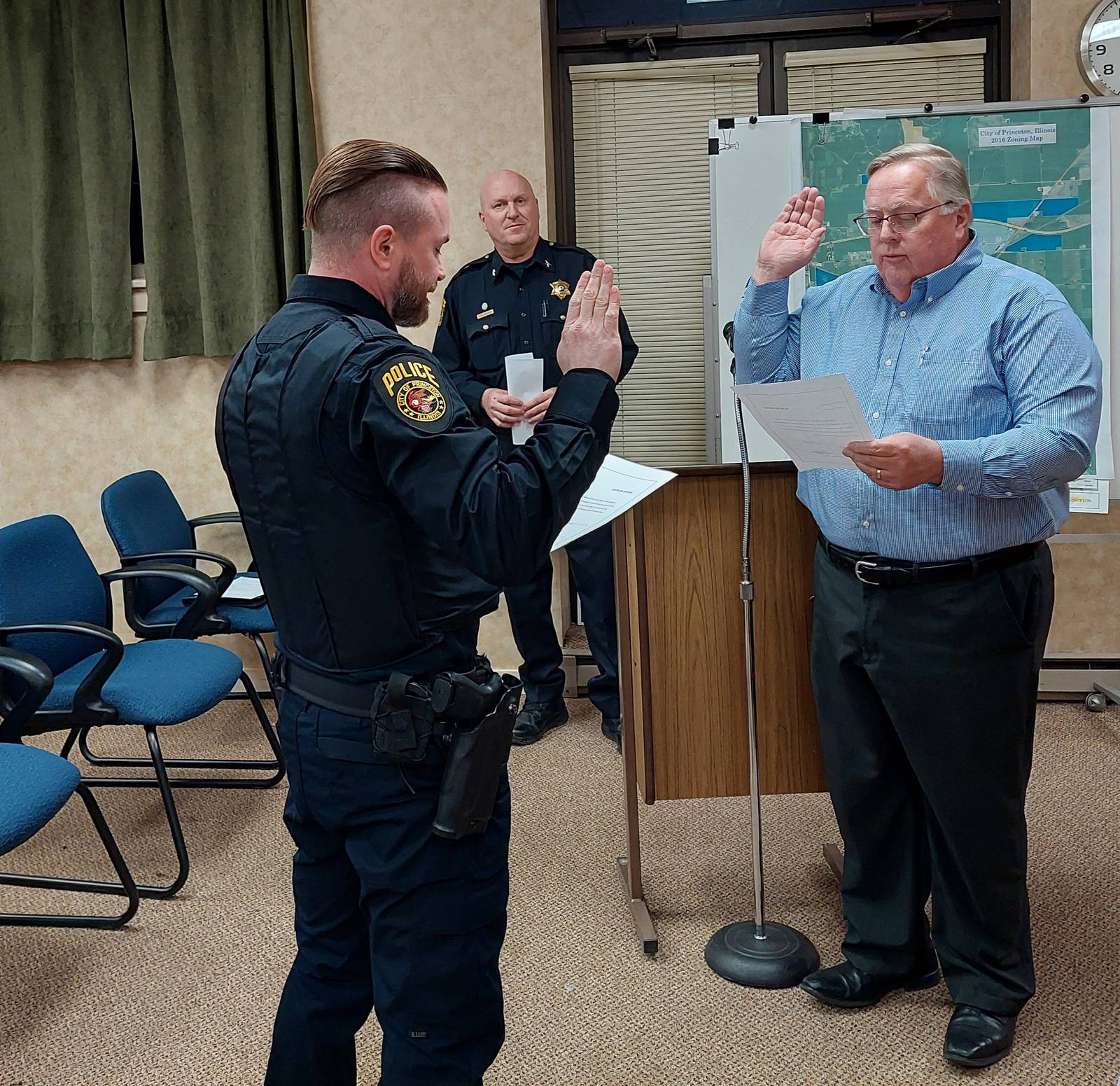 Princeton police promotes officer Jake Foster as new sergeant – Shaw Local