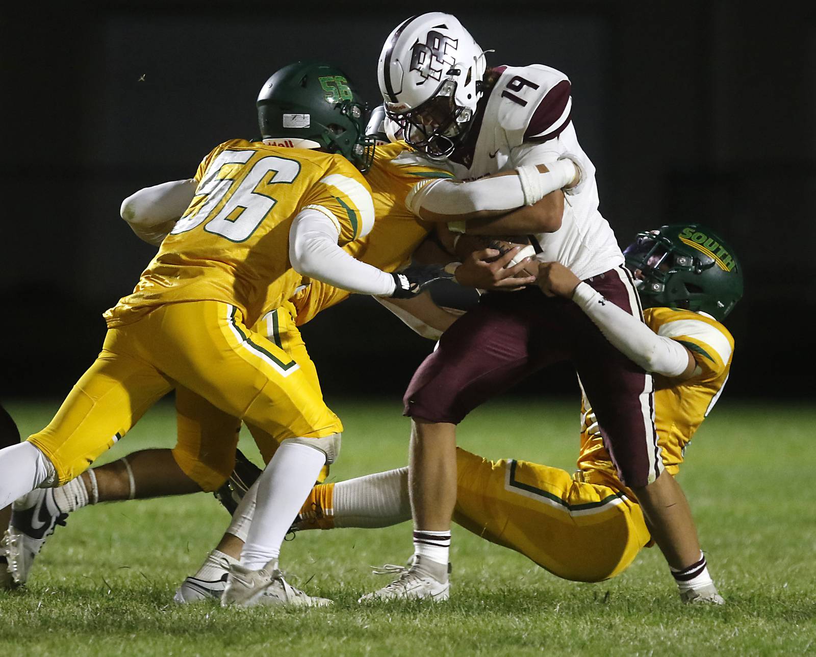 Fullback Jack Finn, Prairie Ridge run past crosstown rival Crystal Lake ...