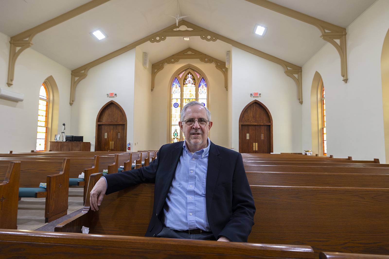 A steady chord: First Presbyterian’s retiring pastor has melded music ...