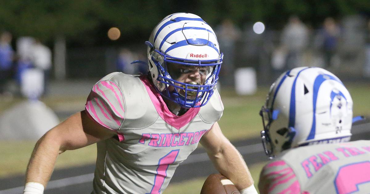 Photos: Princeton football crushes Mendota 48-10 in dominant Week 7 ...