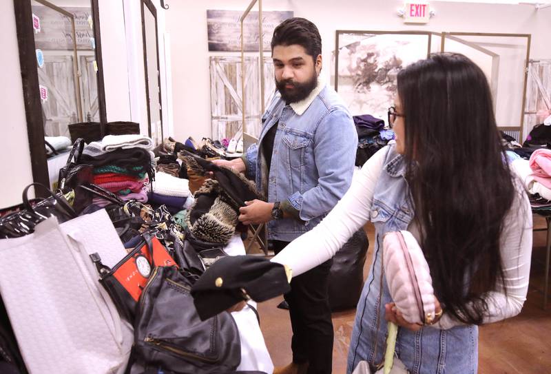 Photos: Edgar and Daisy Arias "Creating Blessings" for the community ...