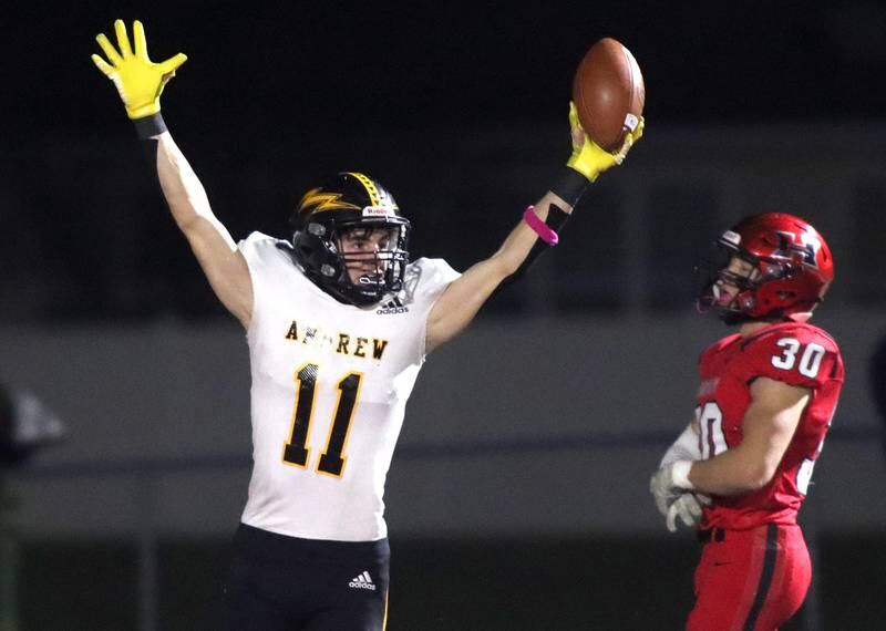 Photos: Andrew vs. Huntley Class 8A football first round playoffs ...