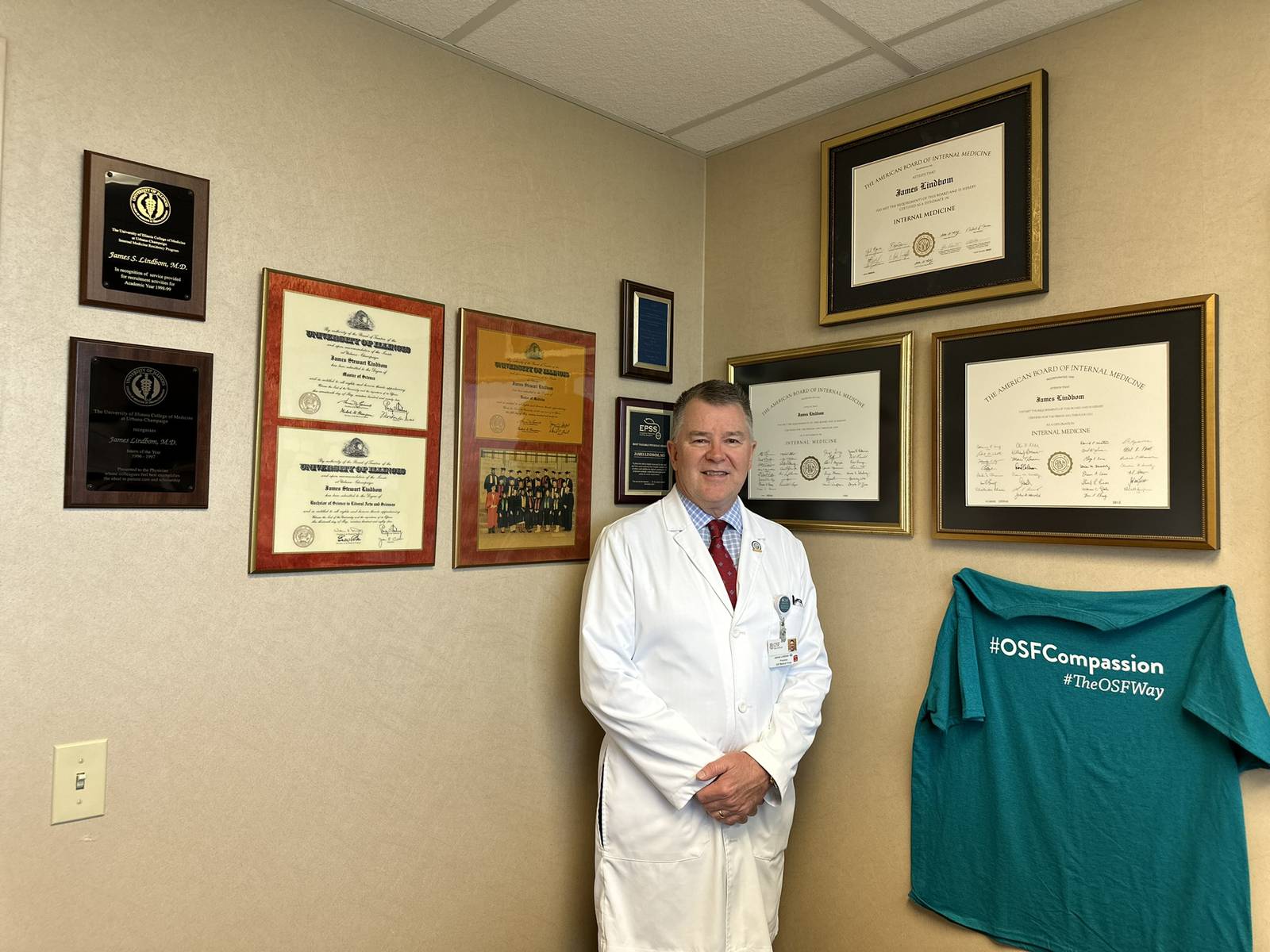 Lindbom certified in internal medicine by ABIM – Shaw Local