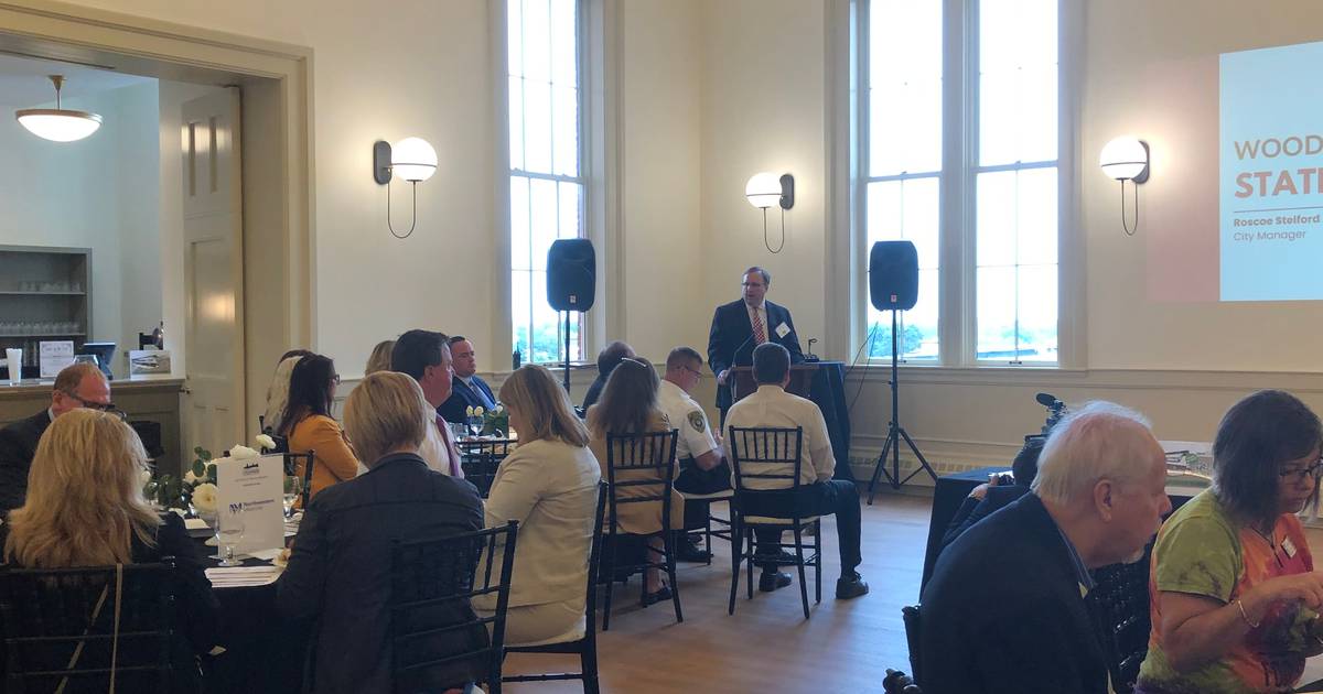 Woodstock mayor takes stock of progress, challenges at State of the ...