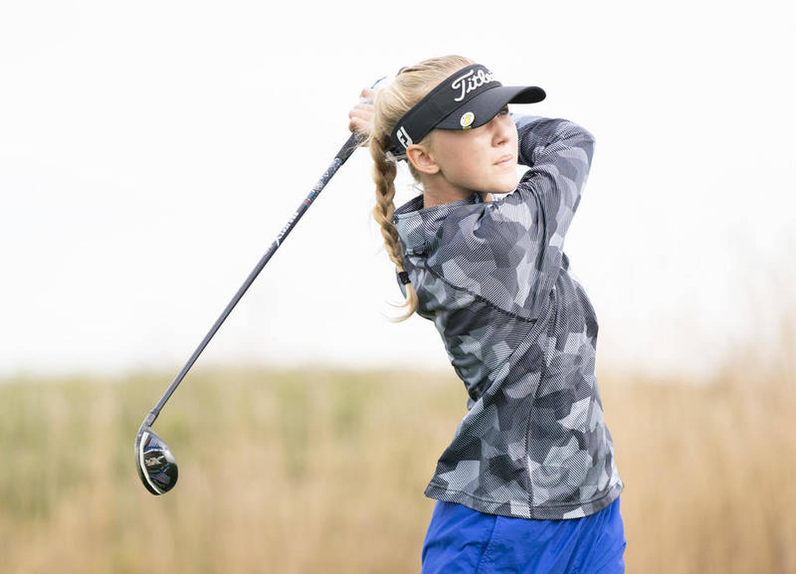 Girls Golf: Kaylin Johnson, Geneva make history with first state ...
