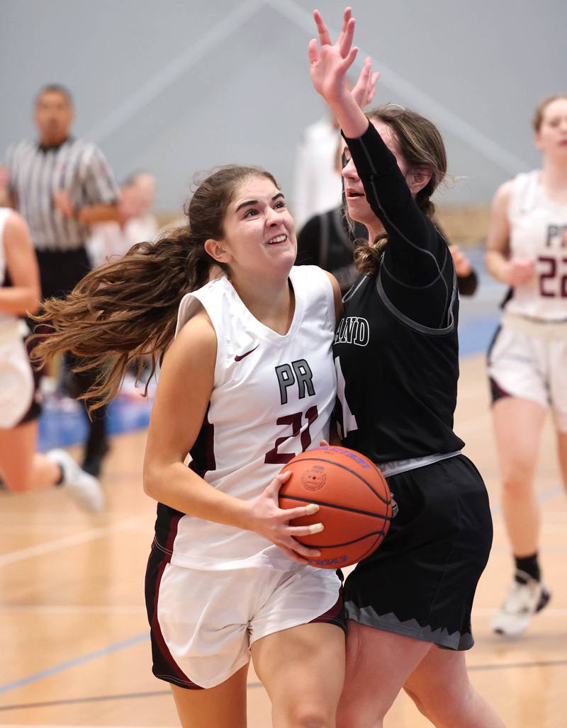 Photos: Kaneland, Prairie Ridge meet in Einwich girls basketball tournament at Burlington ...