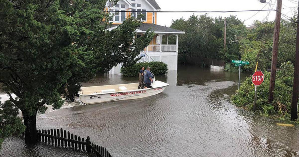 Floodwaters from Dorian trap some in attics on Outer Banks – Shaw Local