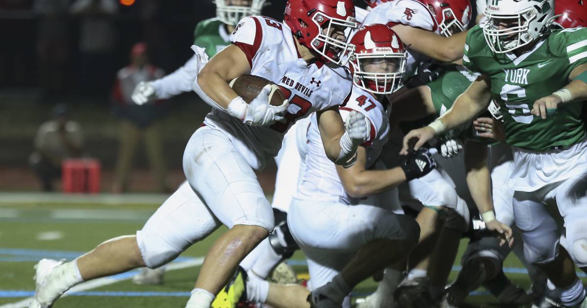 Sean Allison, Hinsdale Central stun York with fourth-quarter comeback ...