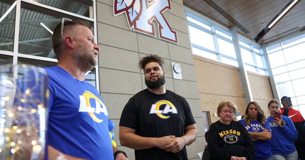Photos: Kankakee grad Keagen Trost celebrated ahead of joining LA Rams ...