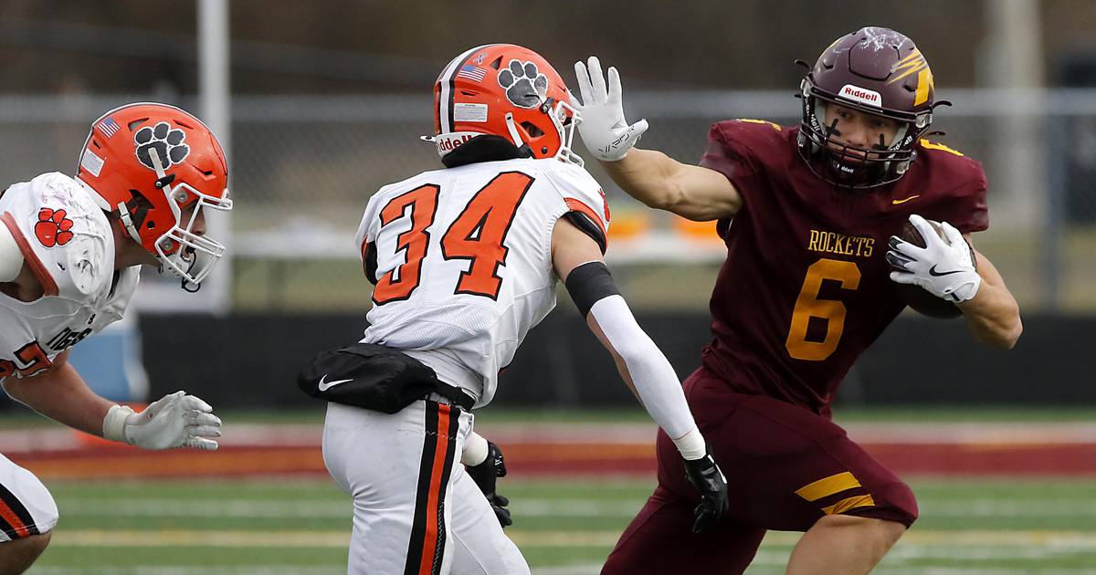 Photos: Richmond-Burton vs. Byron, Class 3A semifinal playoff football ...
