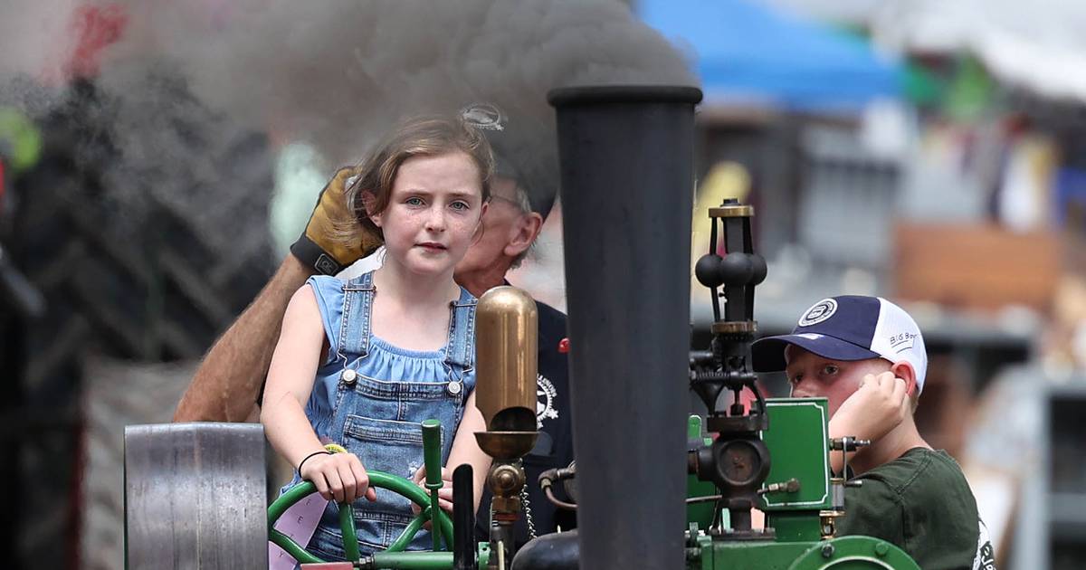 Photos: Opening day at Sycamore Steam Show and Threshing Bee – Shaw Local