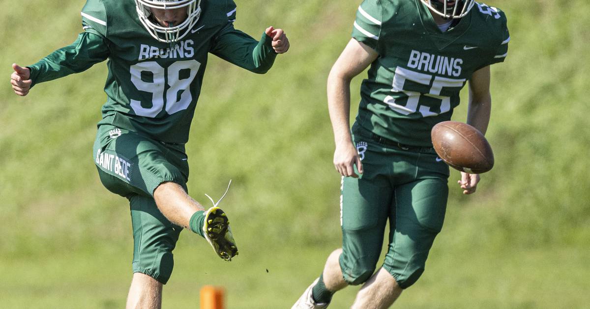 Just for kicks: Ryan Soliman thrives in role at St. Bede – Shaw Local