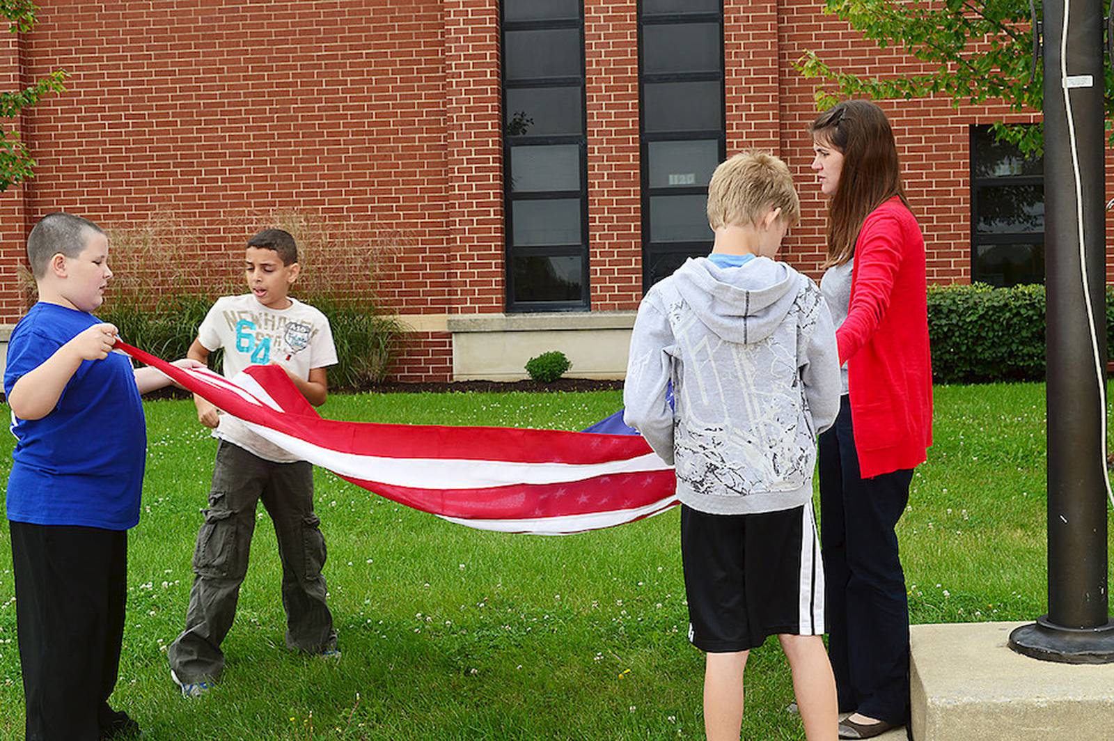 Flag étiquette – Shaw Local