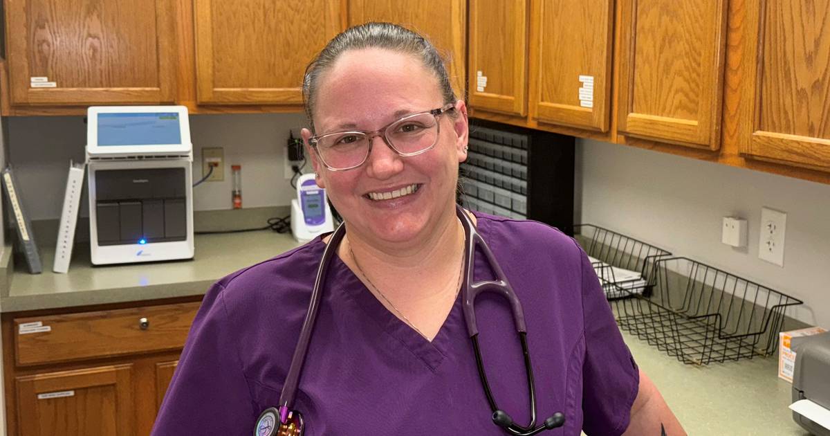 Medical assistant Sara Greene named Morris Hospital's May Fire Starter ...