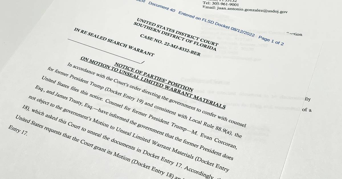 FBI seized ‘top secret’ documents from Trump home – Shaw Local