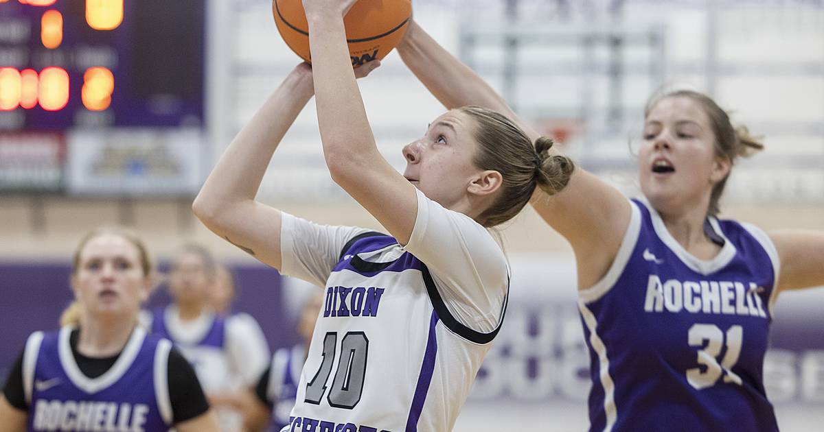 Photos: Dixon vs Rochelle girls basketball – Shaw Local