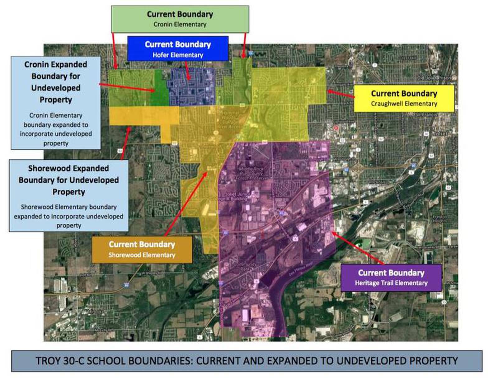 Troy School District 30-C board approves boundary changes – Shaw Local