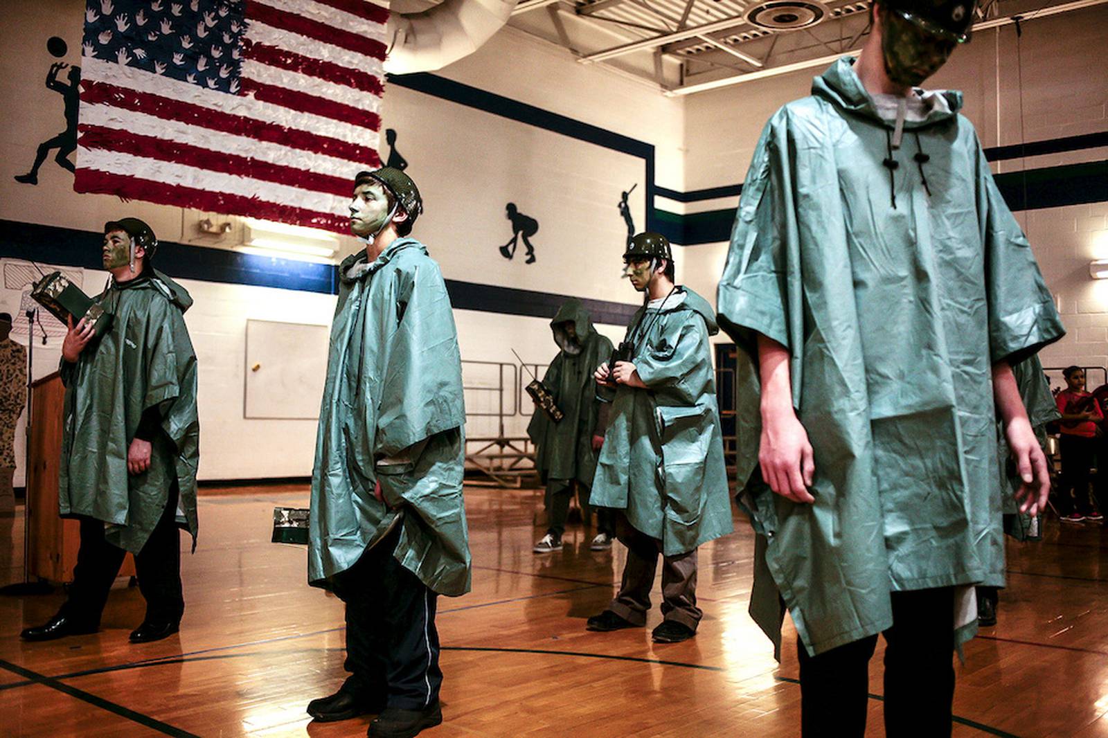 Northwood Middle School assembly honors veterans – Shaw Local