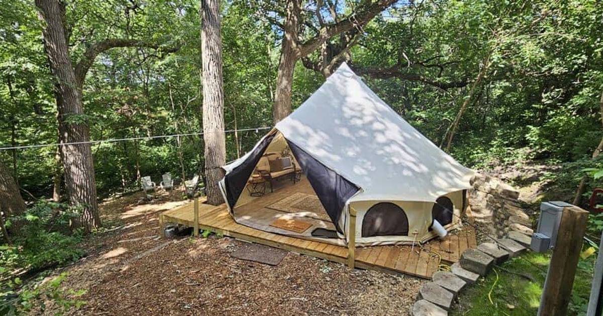 Utica campground adds glamping tents – Shaw Local