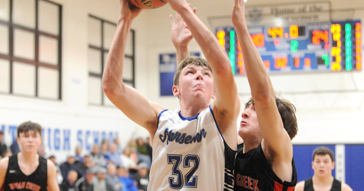 Boys Basketball: Zach Carlson’s inside presence powers Newark past ...