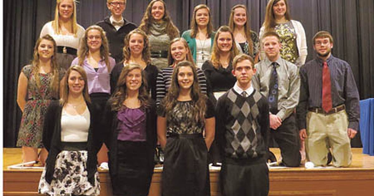 Princeton High School inducts 11 into NHS – Shaw Local