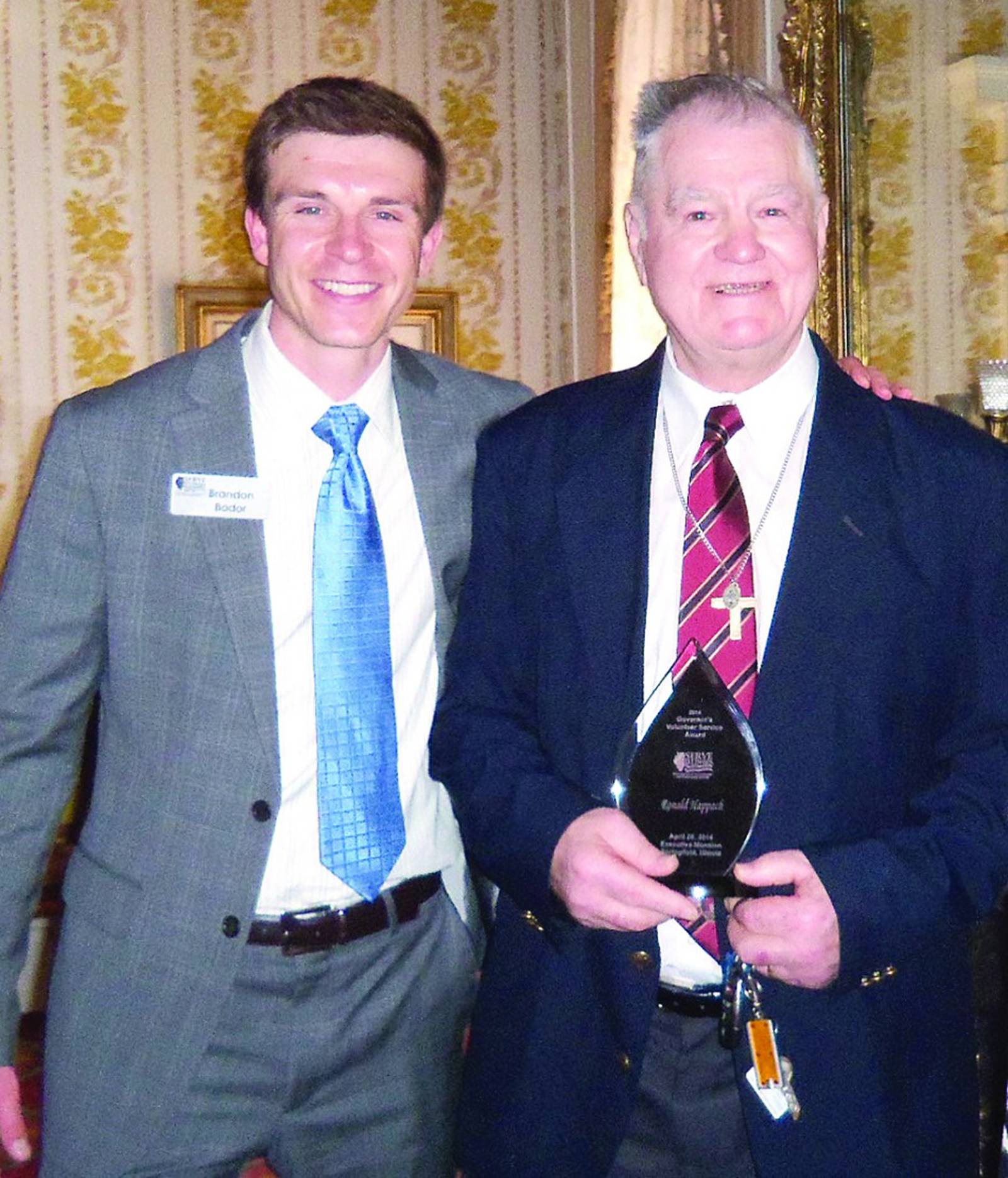 Happach receives state volunteer award – Shaw Local