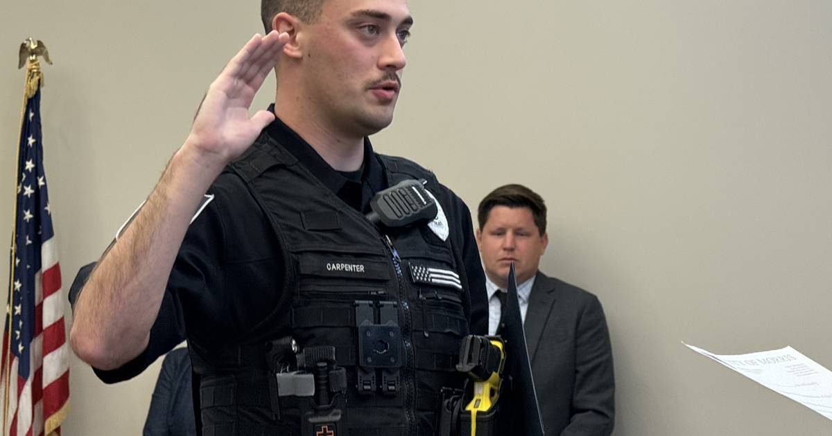 Morris Police introduces Officer Jace Carpenter – Shaw Local