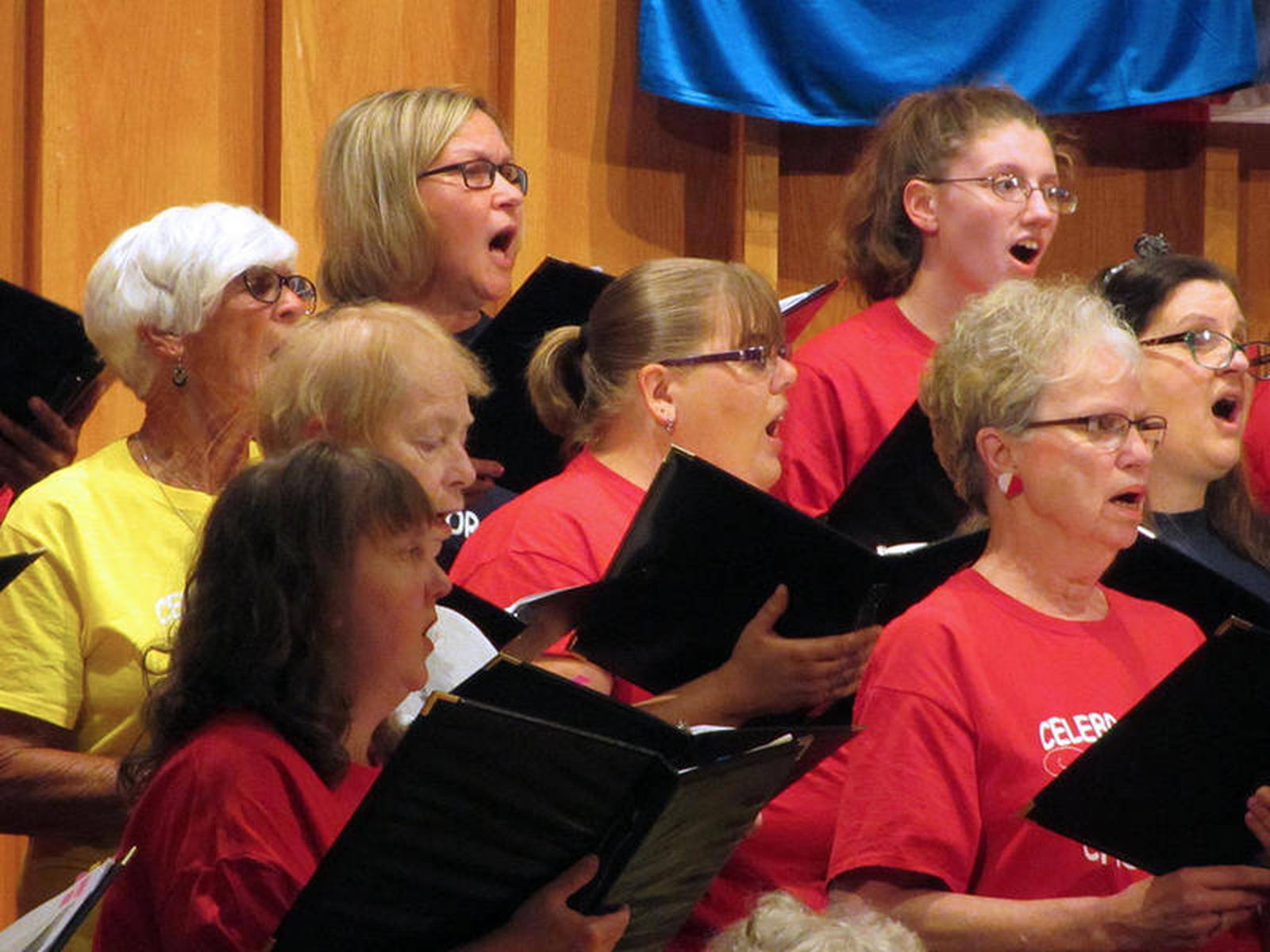Celebration Choral rehearsing for Patriotic Cantata – Shaw Local