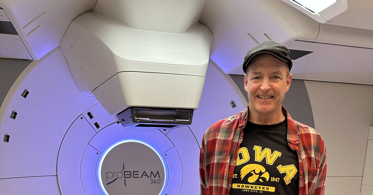 Princeton man is the 1st to use OSF’s new proton beam therapy in Peoria ...