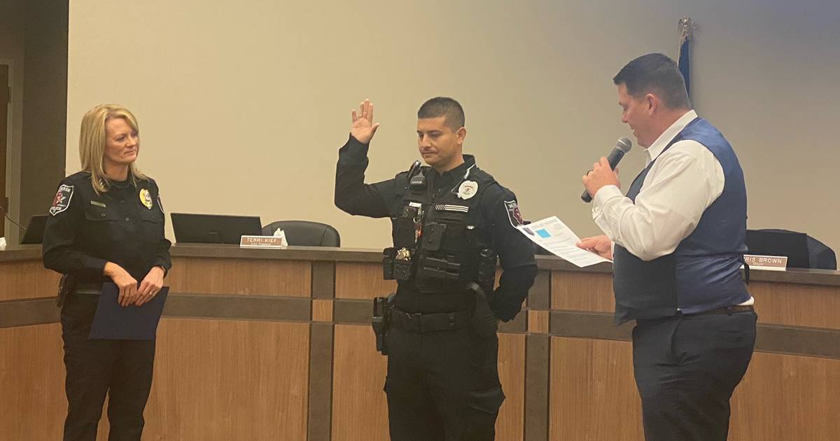 New officer sworn in at Morris City Council Meeting – Shaw Local