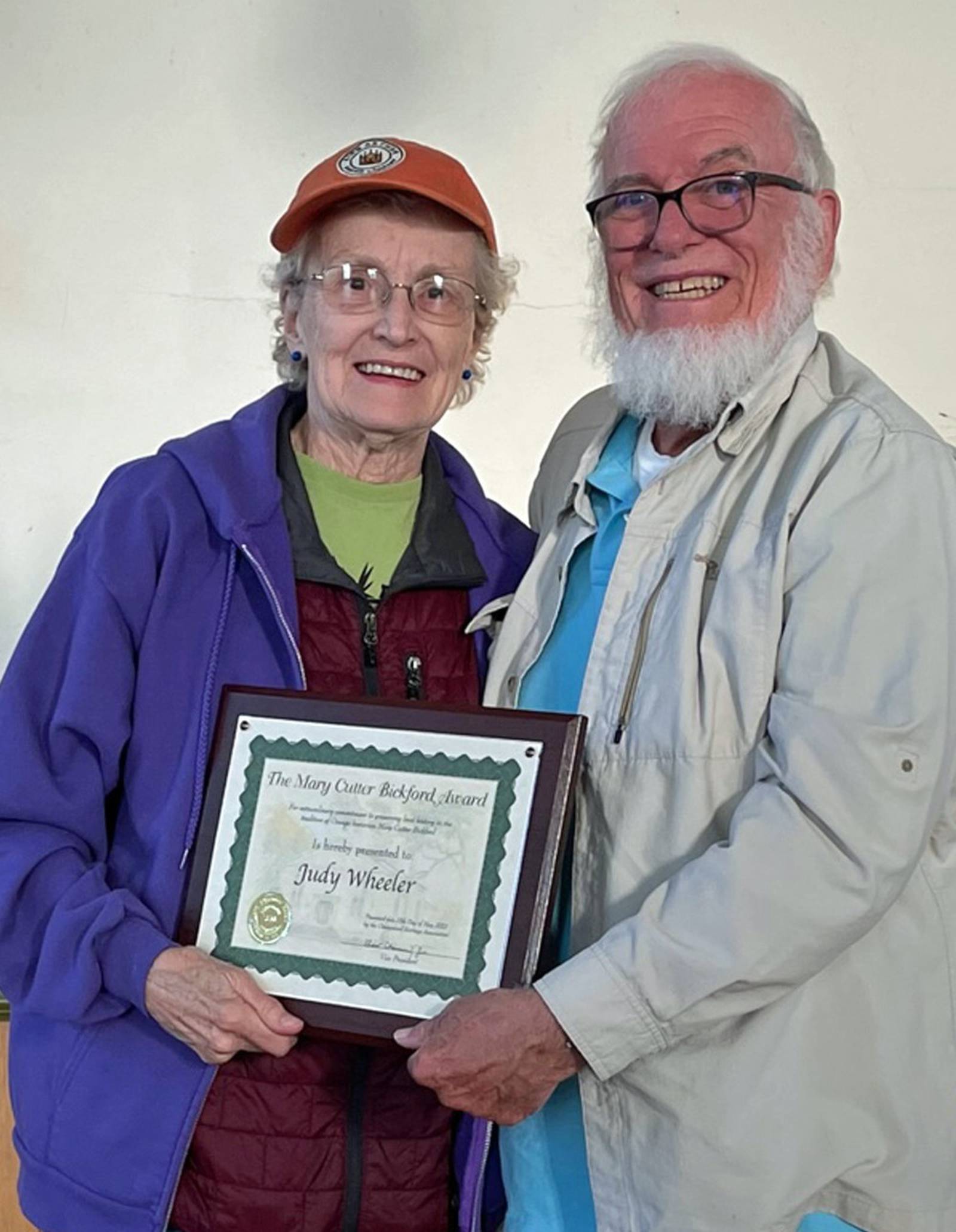 Oswego’s Judy Wheeler receives award for excellence in local history ...