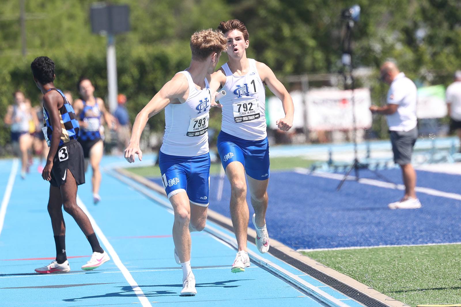 Boys track and field: Newman 4x800 streaks to Class 1A state ...