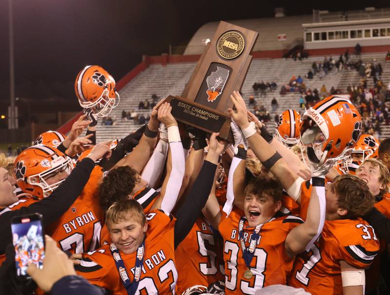 Byron dominates Mt. Carmel with record-setting performance, wins IHSA ...