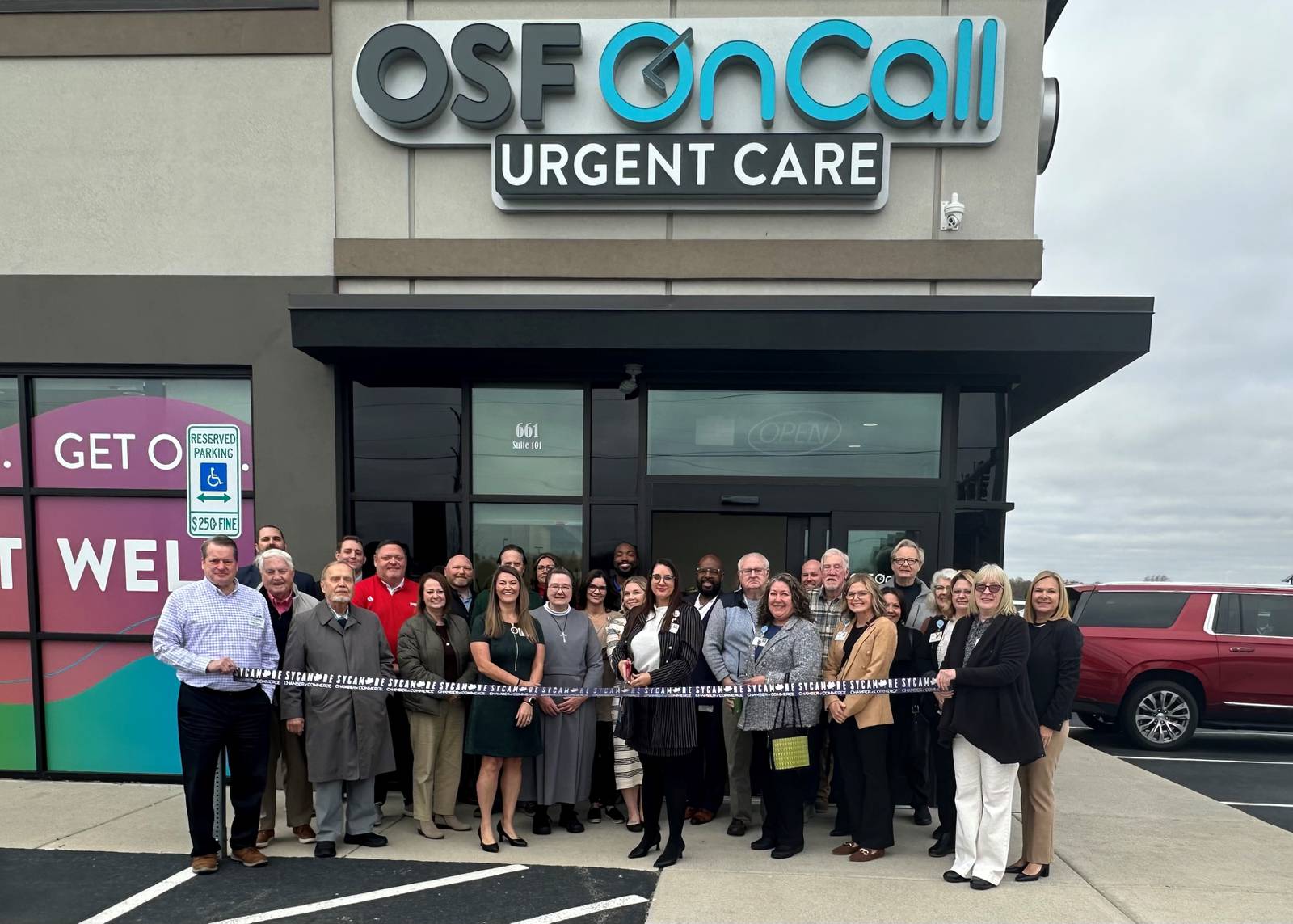 OSF OnCall Urgent Care joins Sycamore chamber – Shaw Local